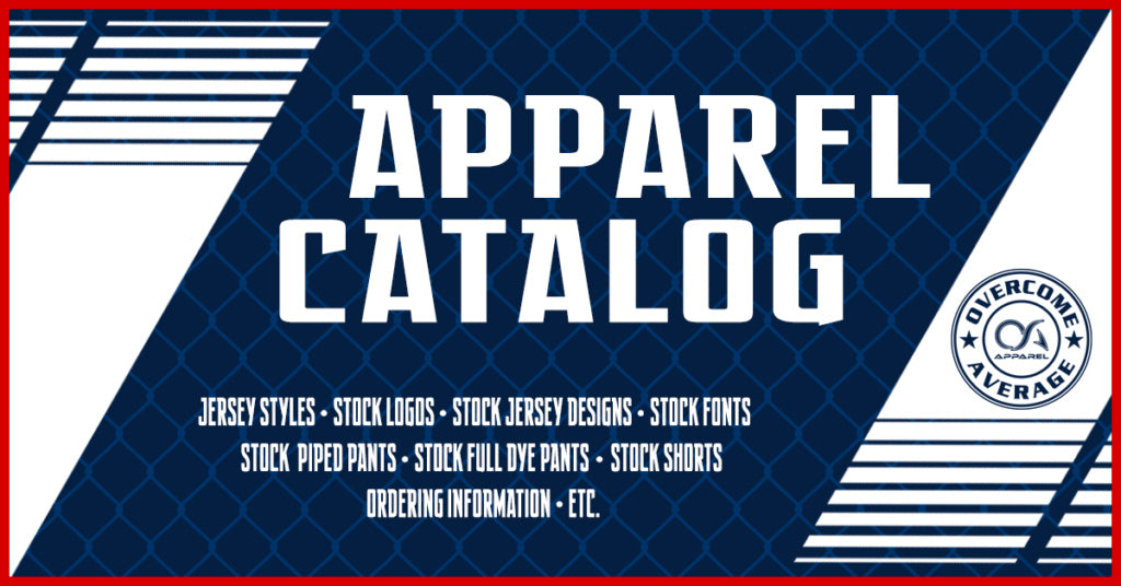 Overcome Average: OA Apparel-Custom Jerseys | Uniforms | Apparel